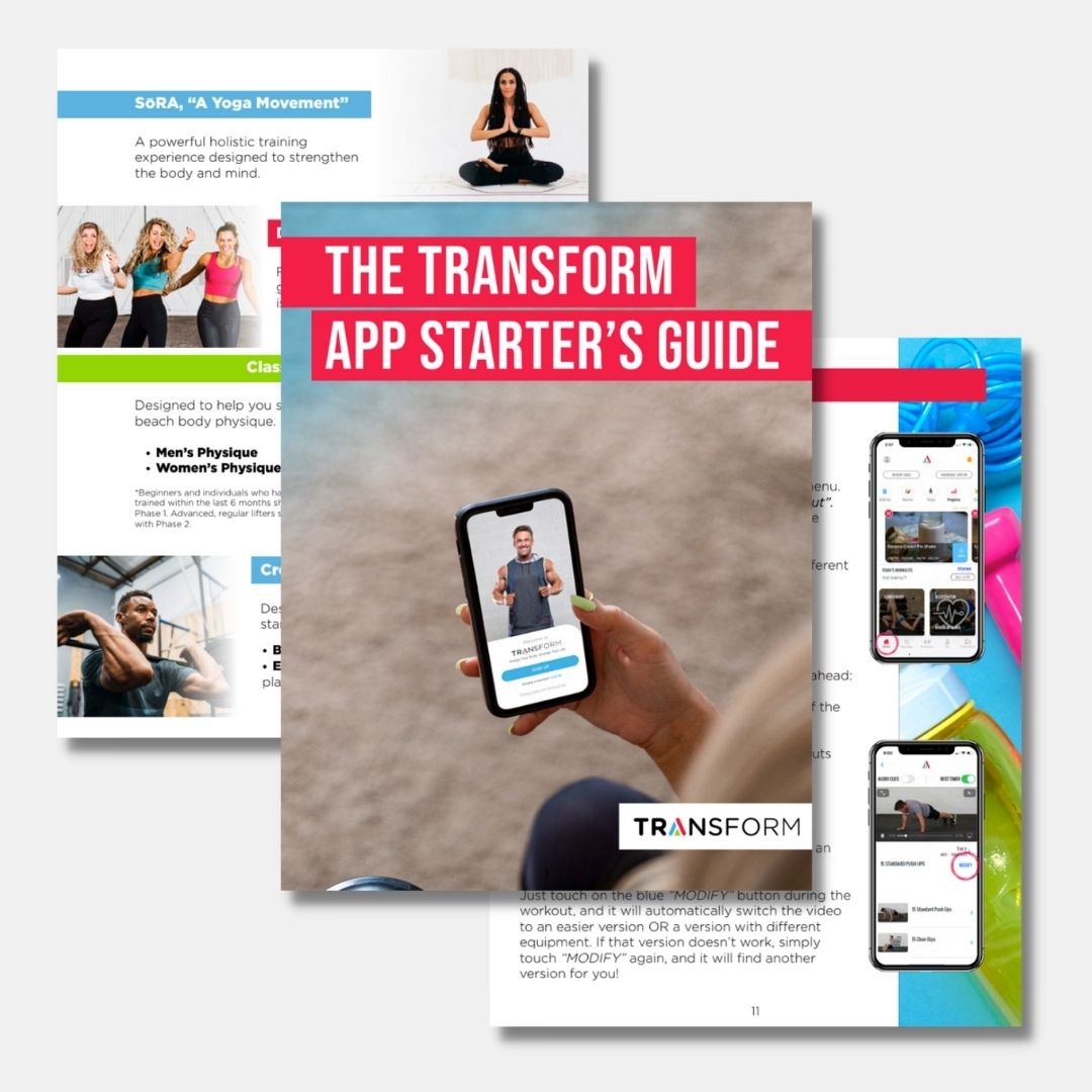 Keys to Unlocking Your Transformation…for Good - The Transform App